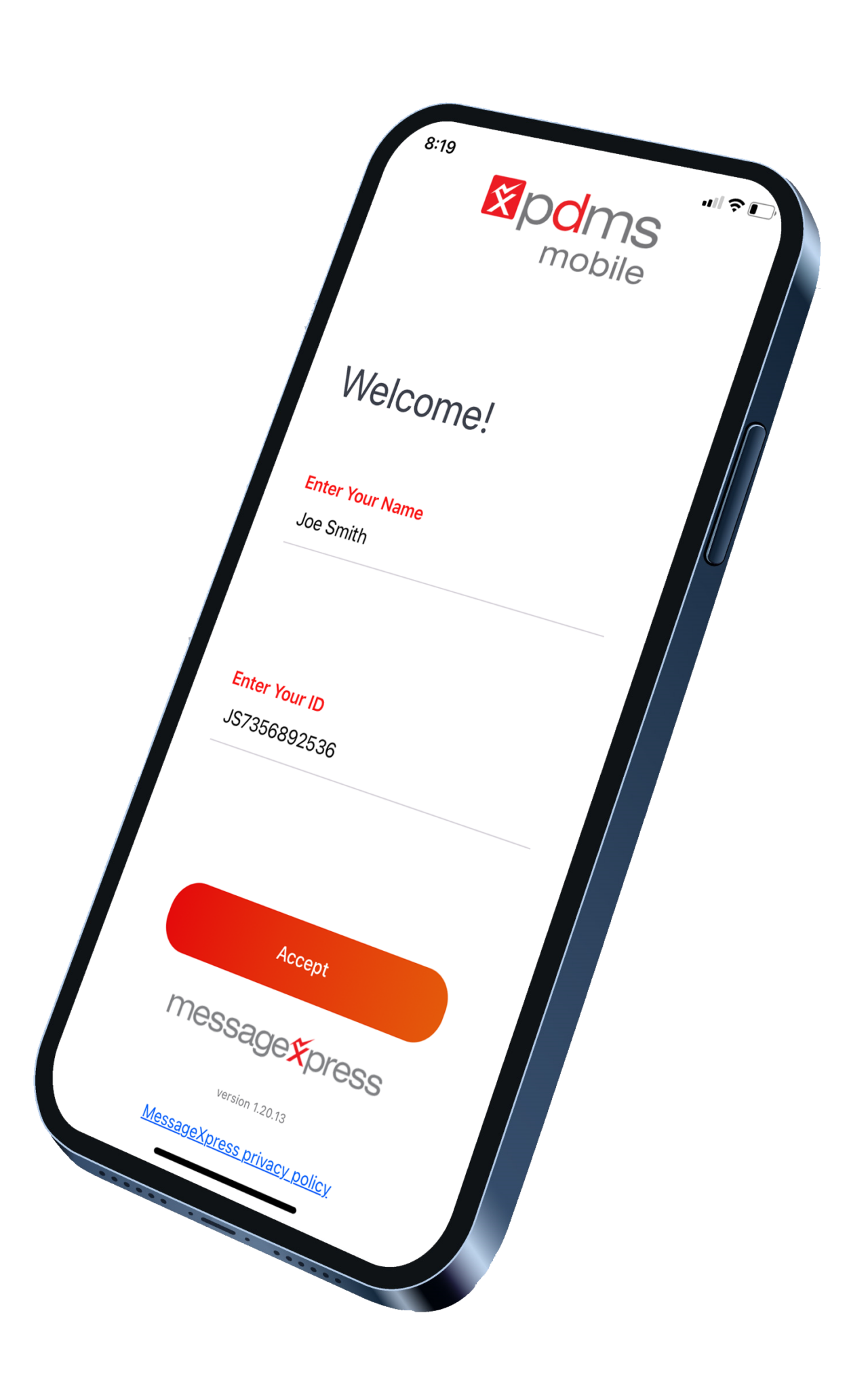 PDMS- Mobile App - Mobile Software Solutions - MessageXpress